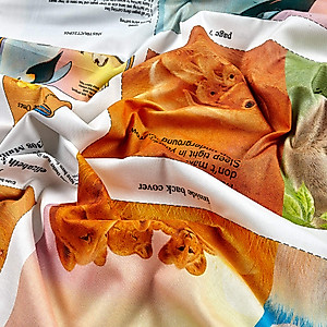 Elizabeth's Studio Hush Little Ones 36" Cloth Book Panel Multi, Fabric by the Yard