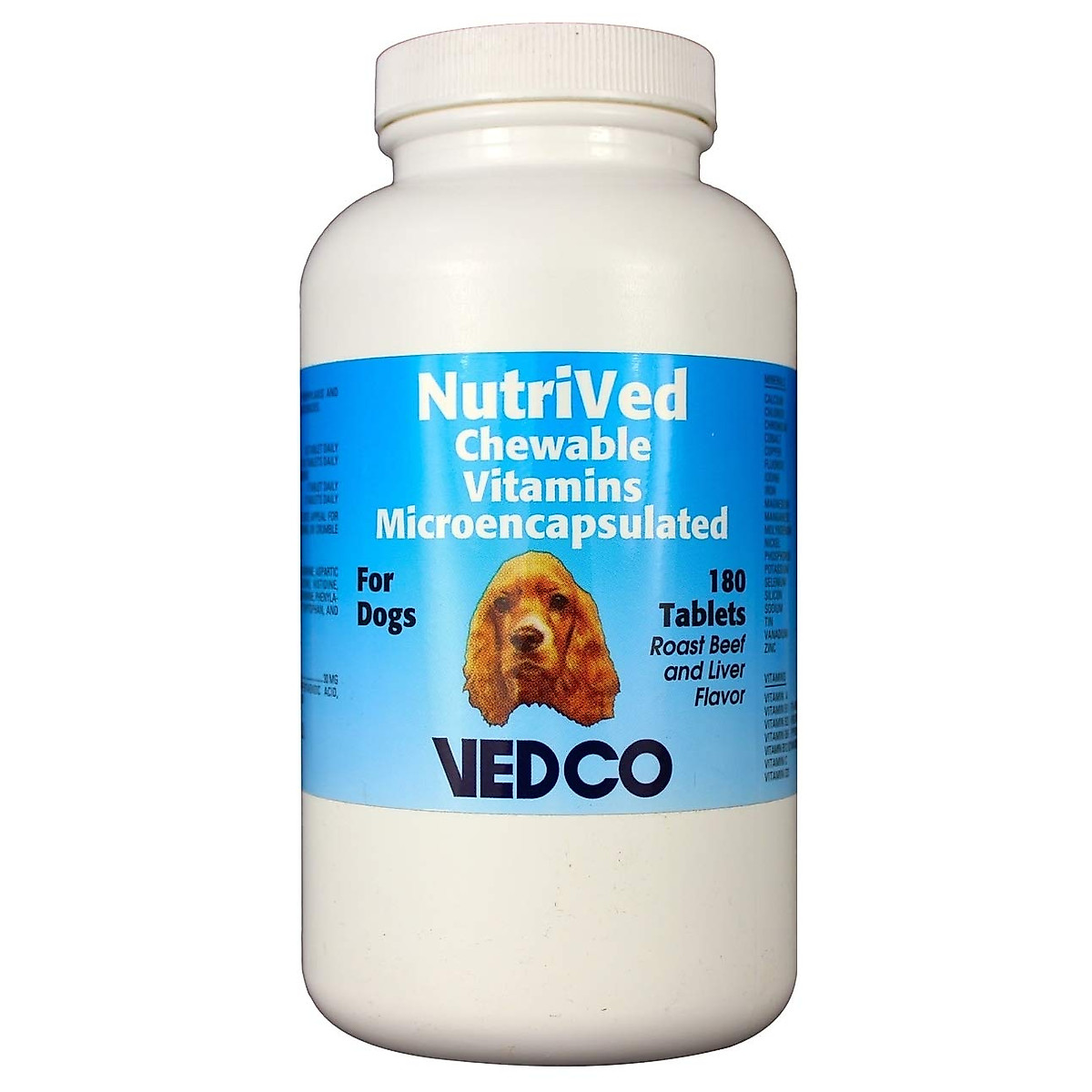 Vedco NutriVed Chewable Vitamins for Dogs 180 Tablets