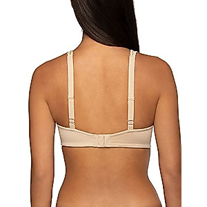 Vanity Fair Women's Body Caress Full Coverage Wirefree Bra 72335, Damask Neutral, 42B