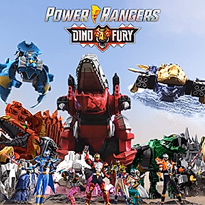 Power Rangers Dino Fury Primal Mega Pack for Kids Ages 4 and Up (Amazon Exclusive)