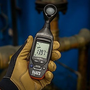 Klein Tools Digital Light Meter and Multimeter Carrying Case Bundle