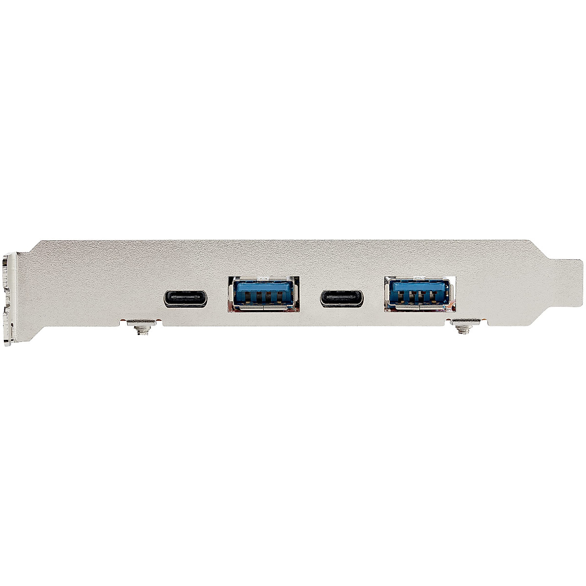 StarTech.com 4-Port USB PCIe Card - 10Gbps USB PCI Express Expansion Card w/ 2 Controllers - 2X USB-C & 2X USB-A Ports (USB 3.2 Gen 2) - USB/USB-C PCI-e Card - Full Profile, TAA (PEXUSB312A2C2V)