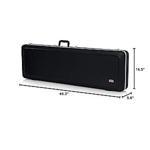Gator Cases Deluxe ABS Molded Case for Bass Guitars (GC-BASS)