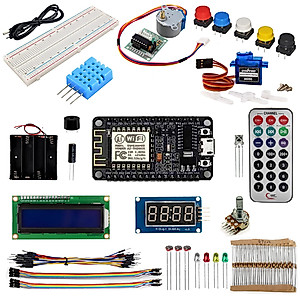 OSOYOO ESP8266 NodeMCU IOT Starter kit with ESP-12E Development Board Open Source Serial Module