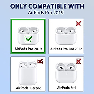 Ulirath for AirPod Pro 2019 /Pro 2 Case 2022 Skull Unique Design Cases Scary Cute for AirPods Air Pods Pro 2nd Design Skeleton Cover Cases Skin for Boys Girls Kids Skull
