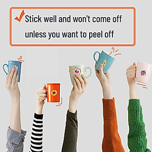 Mr. Pen- Floral Stickers Laptop, 74 pcs, Stickers for Water Bottles, Flower Stickers, Cute Stickers, Stickers for Teens, Stickers Aesthetic, Laptop Stickers, Waterproof Stickers