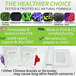 Dr. Entre's Foot Pads: Premium Foot Pads to Feel Better, Sleep Better & Relieve Stress | Effective Organic Lavender & Rose Foot Patches | 10 Pack