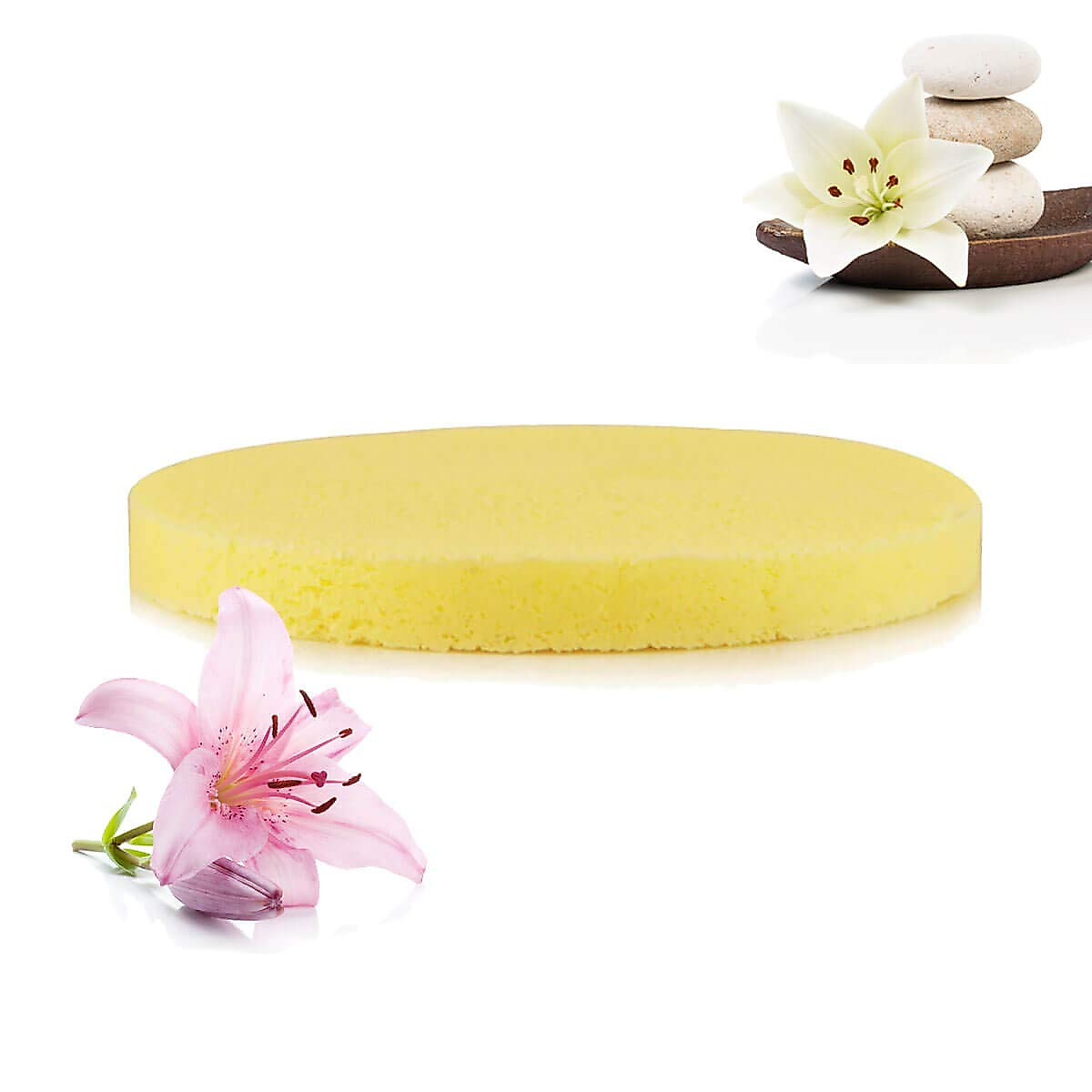 Facial Sponges - 240 Count - APPEARUS PVA Compressed Face Sponge for Face Wash Cleansing, Exfoliating, Mask, Makeup Removal