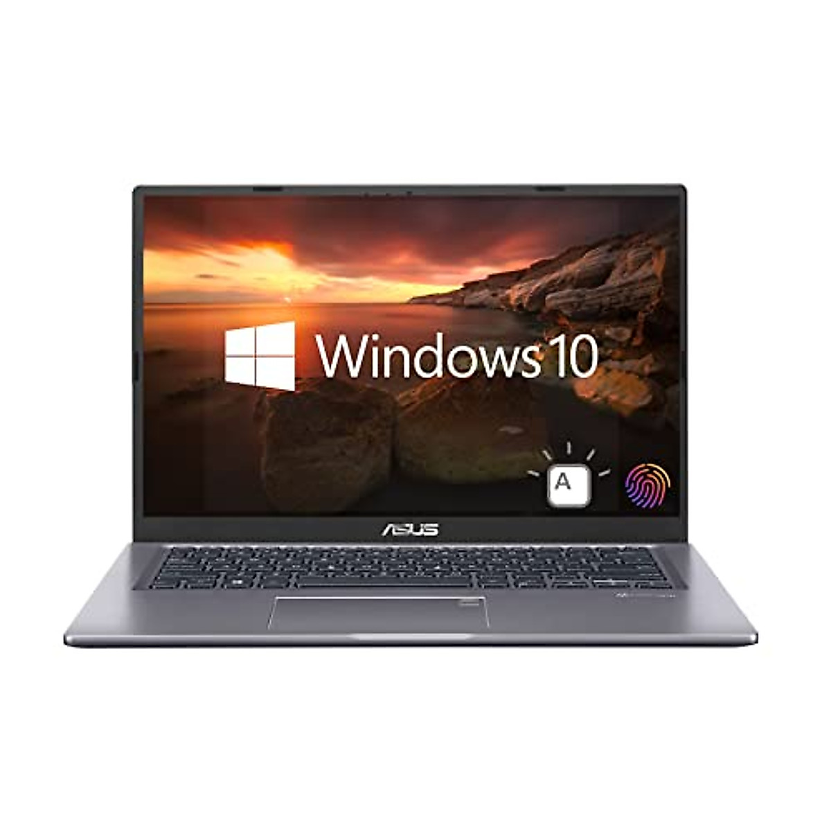 Asus 2022 Newest VivoBook Laptop, 14" Full HD Non-Touch Display, Intel Core i3-1115G4 Processor, 8GB DDR4 RAM, 128GB M.2 SSD, Backlit Keyboard, HDMI, Webcam, Wi-Fi, Bluetooth, Windows 10 Home, Grey