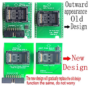 Xgecu TL866II Plus Upgraded Xgecu T48 Programmer 19 Adapter Socket IC Tl866 Nand Nor Flash 24 93 25 Mcu Bios EPROM AVR Chip Eprom Programmer