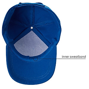 Disney Boys' Mickey Mouse Baseball Cap - 3D Ears Curved Brim Strap Back Hat (4-7), Size 4-7 Years, Mickey Mouse Ears Blue