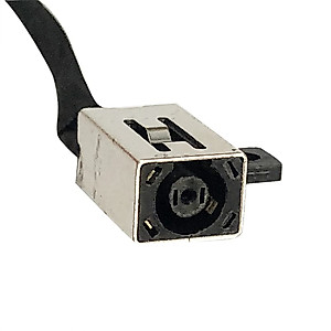 Zahara DC Power Jack Cable Charging Port Replacement for DELL INSPIRON 7706 2N1 P98F GKHVN 0GKHVN 450.0JX05.0021 450.0JX05.0011