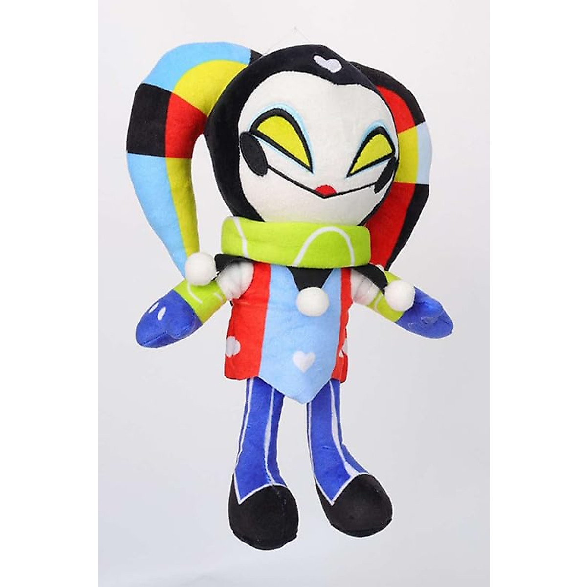 Oumelfs Clown Plush Toy Demon Plush Plushies Figure Stuffed Animal Pink Pig Doll Anime Soft Pillow Kids