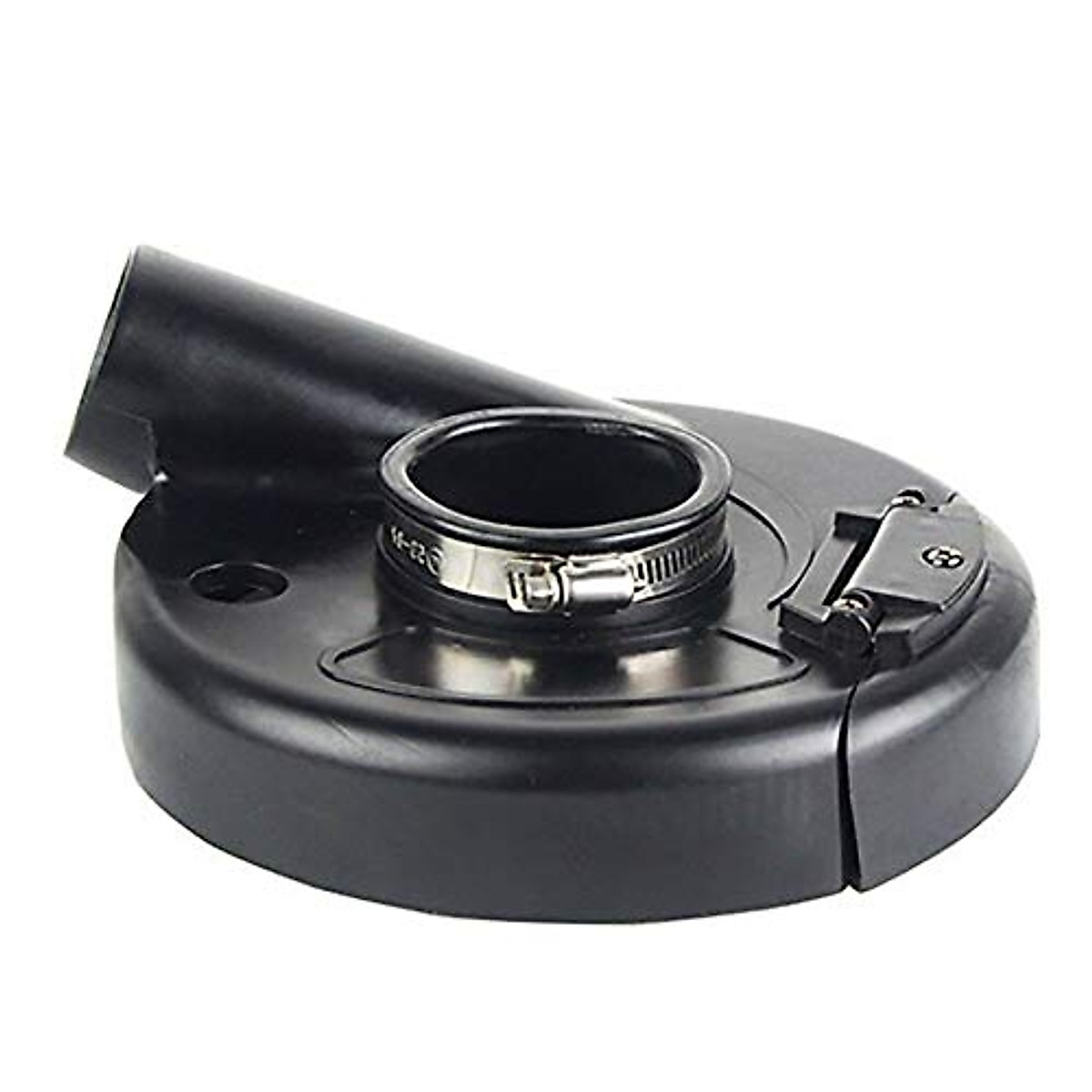 Universal Grinding Angle Grinder Dust Shroud 7 Inch Vacuum Dust Shroud Cover for Angle Grinder Hand Grind Grinder Polisher(black)