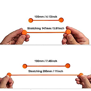 Magnetic Cable Ties,Snap on Magnetic Cord Ties, Reusable Silicone Twist Ties for Bundling and Organizing Cable & Cord.Holding Stuff, Fridge Magnets. Can Be Used in Many Ways (6 Colors - 12 Pack)