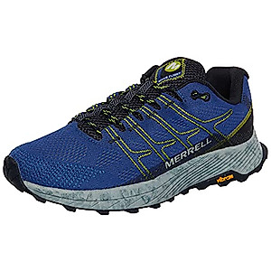 Merrell Men's J066747W Moab Flight Hiking Shoe, Cobalt, 10 W