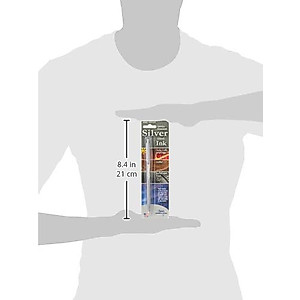 Fisher Space Pen Silver Space Pen - Bold Point, Blistered (SR80SL)