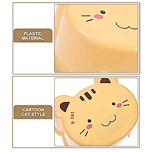 Kisangel Small Round Toilet Stools Squatting Stool Portable One Step Stool Kids Potty Training Stool for Children Pregnant Woman Elderly