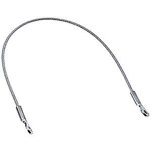 Buyers Products - 3003081 Door Lanyard Cable for Truck Boxes, 17.5 x 0.5 x 0.25 Inches , Black
