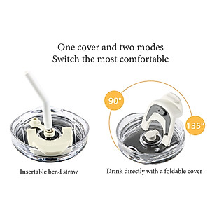 Murmioo 40OZ Tumbler with Handle and Straw,Insulated Leak Proof Stainless Steel Travel Mug,Reusable Water Bottle Cup，Maintains Cold, Heat, and Ice for Hours(Purple green gradient)