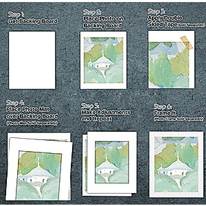 Golden State Art, 25 Pack 11x14 Bright White Backing Board for Frames, Pictures, Photos and More