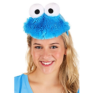 Fun Costumes Sesame Street Cookie Monster Headband - ST, 100% polyester