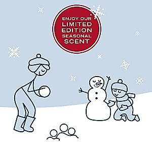 MRS. MEYER'S CLEAN DAY Liquid Hand Soap 4 Flavor Packs (SnowDrop)