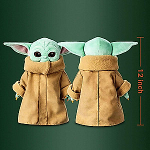 Baby Plush Toys Stuffed Doll Gift for Birthday Christmas Child for 11 inch with Fans and Kids (B)