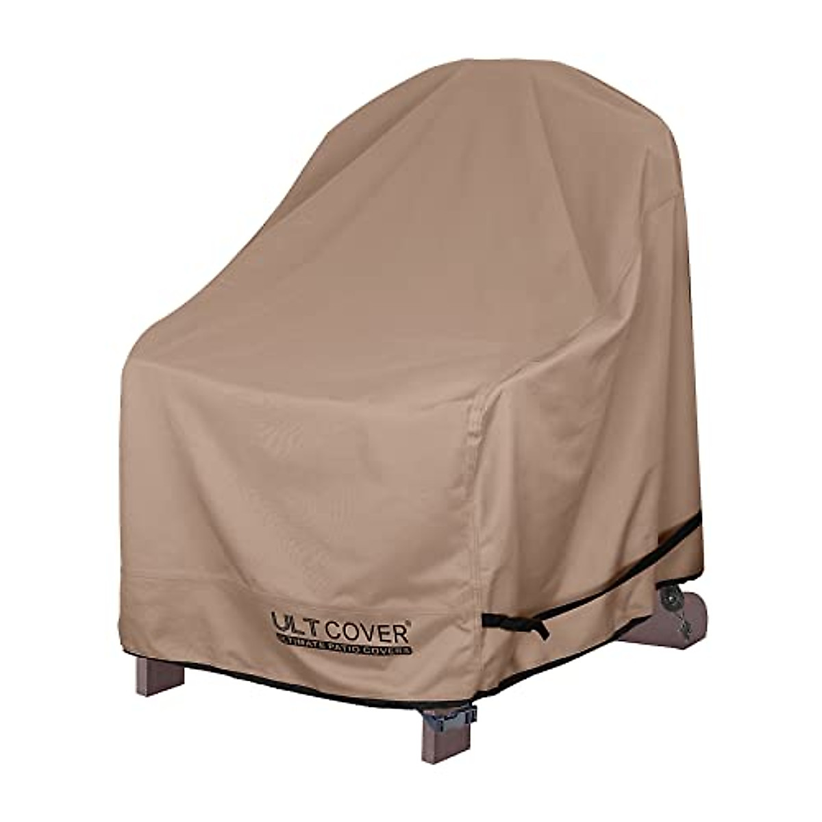 ULTCOVER Waterproof Patio Adirondack Chair Cover for Outdoor Chair Size Upto 32W x 38D x 36H inch