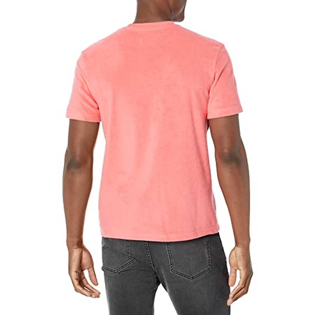 UGG Men's Mathew Ss Tee Fl, Peachy Pink, Medium