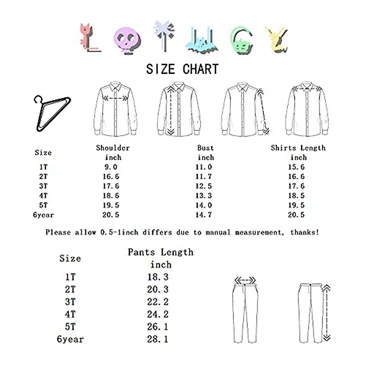 LOTUCY Toddler Dress Suit Baby Boys Clothes Sets Bowtie Shirts + Suspenders Plaid Pants 3pcs Gentleman Outfits Suits 1-6Years