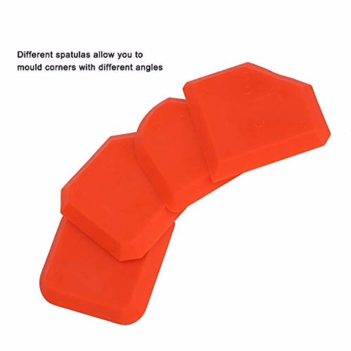 4 Pieces Caulking Tool Kit Silicone Sealant Remover Applicator Cleaner Tool Kit for Kitchen Bathroom Floor Caulking, Cleaning, Sealing