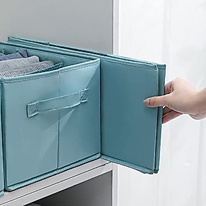 3 PCS Wardrobe Clothes Organizer,Clothing Storage Bins,Closet Organizer,Drawer Organizers for Clothing,Foldable Closet Clothes Divider for Pant Towel Scarf Sweater Sweatshirt Baby