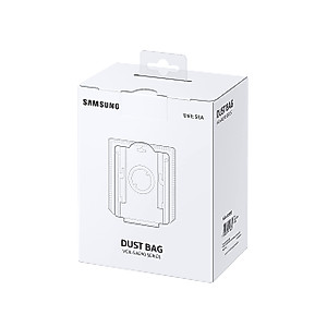 SAMSUNG Clean Station Dust Bags, Pack of 5 Replacement Bags for Jet Stick Cordless Vacuum Cleaners, Hygienic Floor Cleaning Solution, VCA-ADB90/XAA, Grey