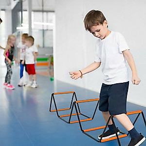 Agility Training Equipment, Kids Fitness Set, Ladder and Rope, Soccer Training Gear for Track, Basketball, Football, Fun Exercise Kit for Children, Versatile Sports Practice, Outdoor Play