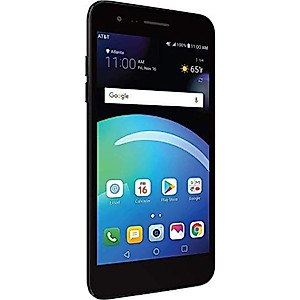 AT&T GoPhone LG Phoenix 3 4G LTE with 16GB Memory Prepaid Cell Phone - Black