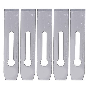 5PCs Planer Blades, Premium Steel Planer 38mm Blades Replacement Plainer Power Tools for Carpentry Furniture Making and Home Renovation