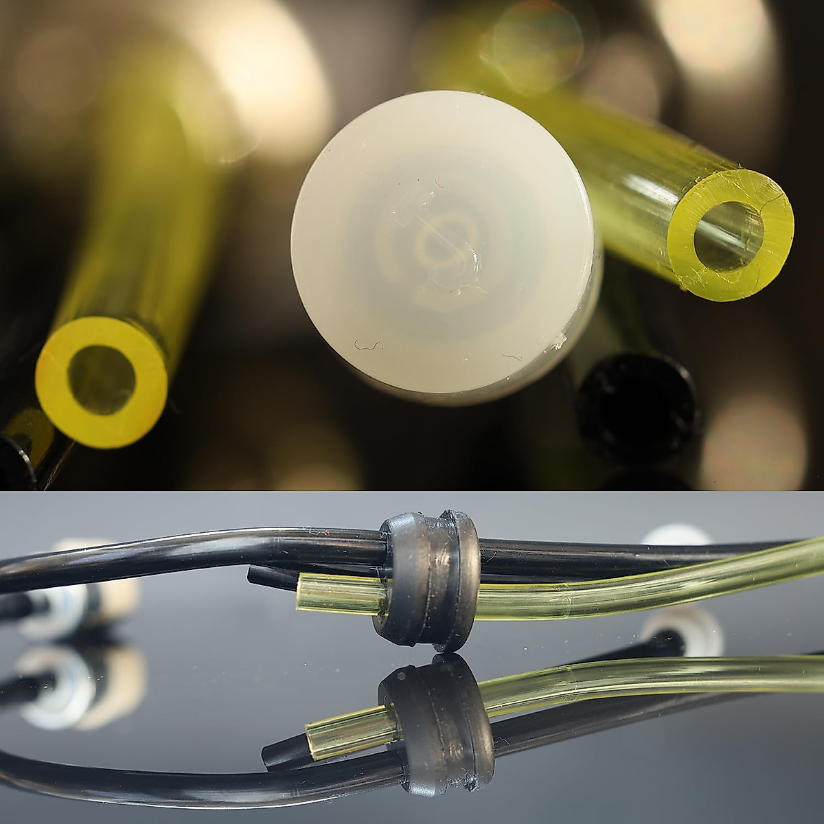 3 Set Fuel Line Grommet Tune-Up Kit for Echo GT-200i PE-200 PPF-210 PPF-211 SRM-210 SRM-210i SRM-210SB SRM-210U SRM-211 SRM-211i Weed Eater String Trimmer