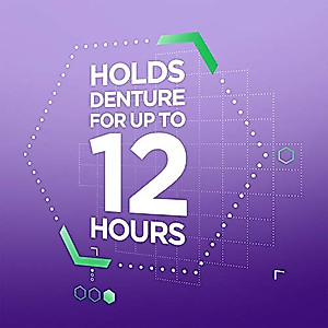 Super Poligrip Comfort Seal Denture and Partials Adhesive Strips, 40 Count (Pack of 5)