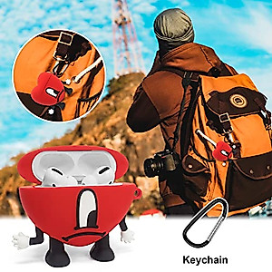 [5in1] Un Verano Sin Ti Airpods Pro 2nd Generation(2022) Case, 3D Bad & Bunny Protective Cover Gifts for Teens Women Men with Keychain/Lanyard