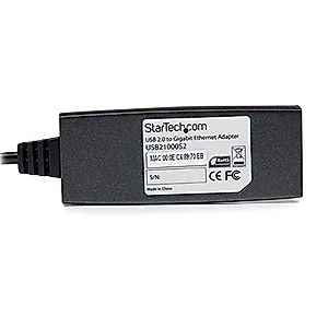 StarTech USB 2.0 to Gigabit Ethernet NIC Network Adapter (USB21000S2)