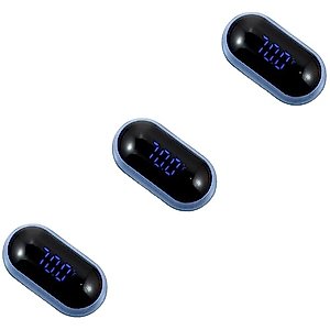 FRCOLOR 3pcs Aquarium Thermometer Tank Water Saltwater Aquarium Fish Aquarium Small Fish Tank Small Digital Turtle Accessories Aquarium Accessories Digital Aquarium High Precision Abs Led