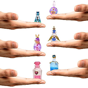 Small Bottle Container and Stopper UV Resin Epoxy Silicone Mold Jewelry Casting 6 Trays Set