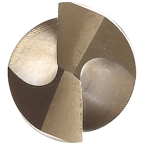 Chicago Latrobe 69853 559 Series Cobalt Steel Short Length Drill Bit Set In Metal Case, Gold Oxide Finish, 135 Degree Split Point, Inch, 29-piece, 1/16" - 1/2" in 1/64" increments