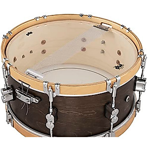 Pacific Drums & Percussion Add-Ons PDP Concept Classic, 6.5x14, Walnut/Natural Hoops Snare Drum (PDCC6514SSWN)