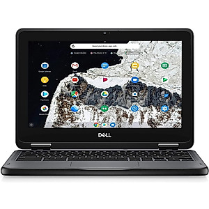 Dell Chromebook 11 3100 2-in-1 11.6" Touchscreen Laptop Computer, Celeron N4000, 4GB RAM, 32GB eMMC, Type-C, Chrome OS (Renewed)