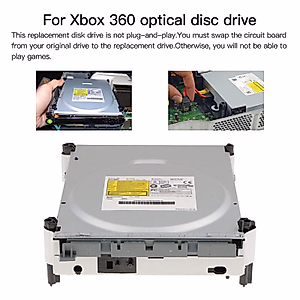 Replacement Lite-On DG-16D2S(-09C) DVD Drive for Xbox 360