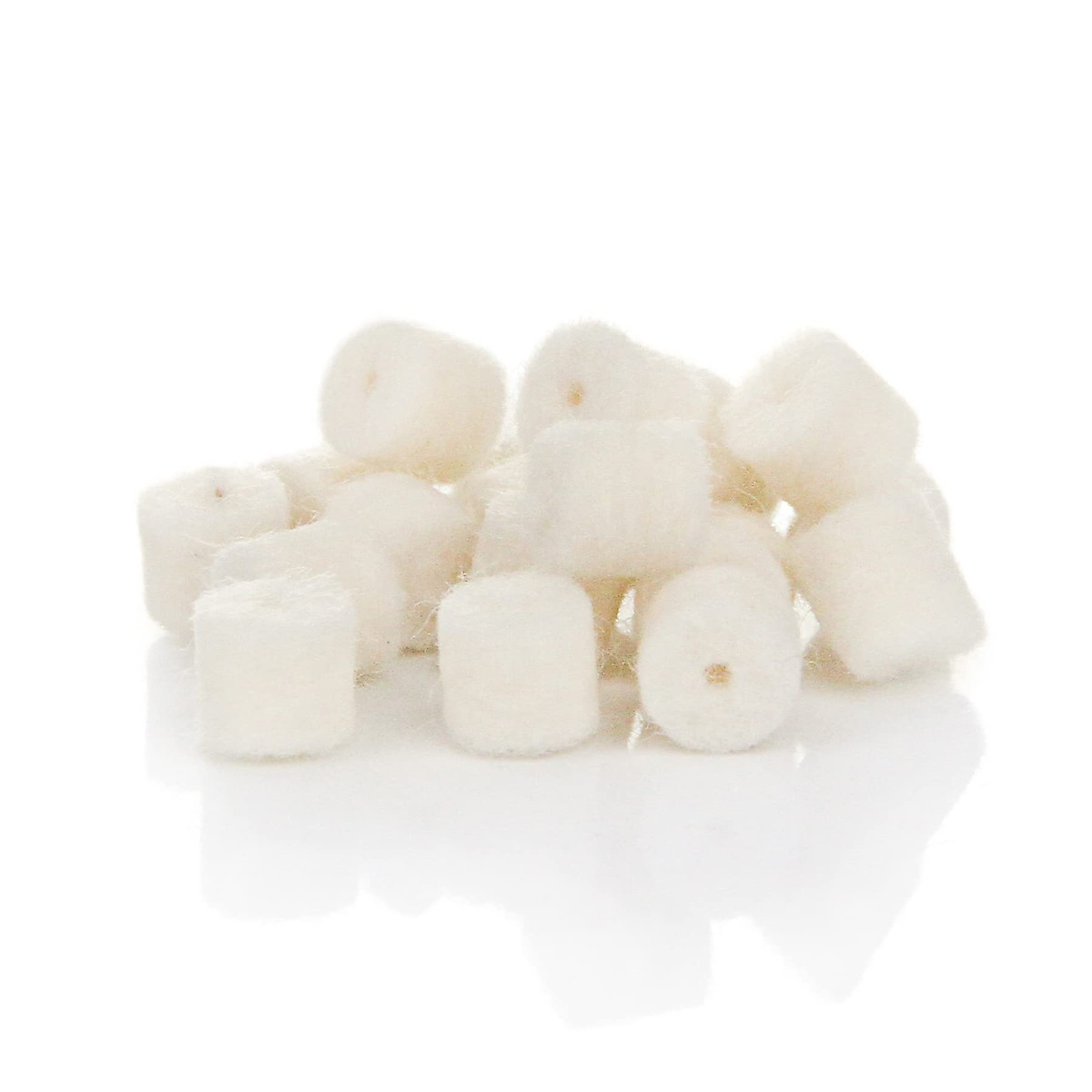 Volein 100-Pack Chamber Cleaning Pads, Cleaning Pellets, Wool Felt Gun Cleaning Pads for Rifle Pistol Shotgun, Gun Cleaning Kit Universal(.22 Cal)