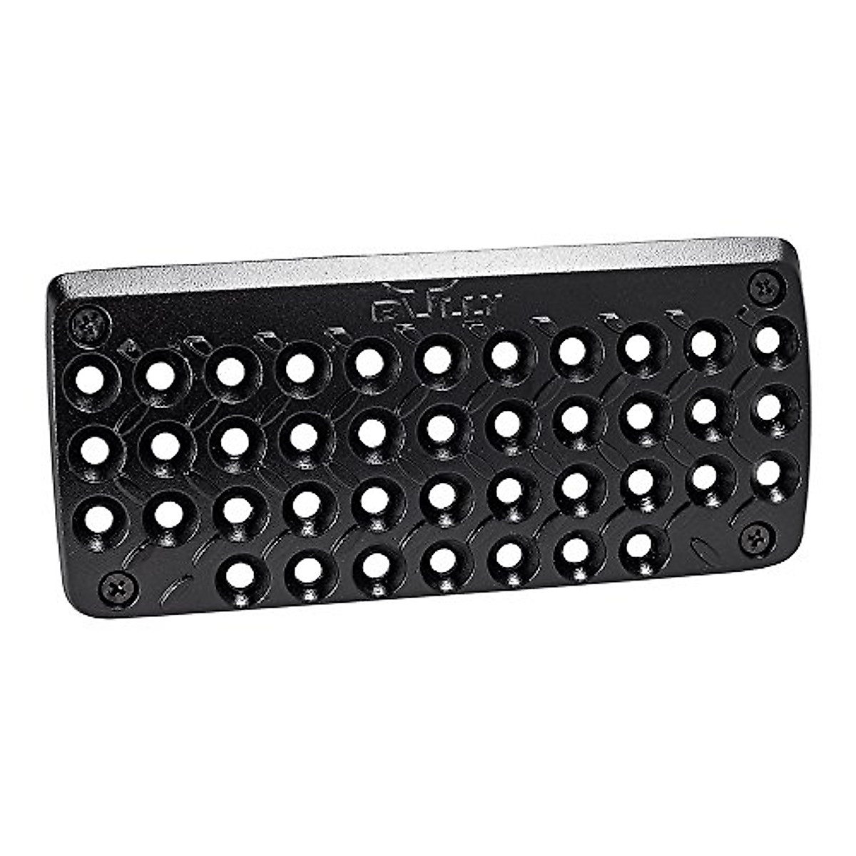 Bully BBS-2101 Black Bull Series Powder Coated Aluminum Universal Fit Truck Pedal Pad for Trucks from Chevy (Chevrolet), Ford, Toyota, GMC, Dodge RAM, Jeep