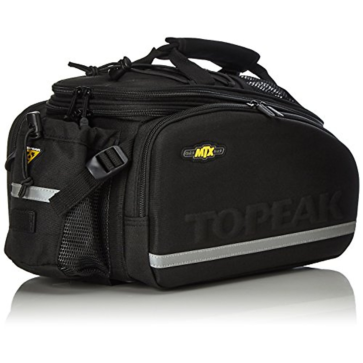 Topeak TT9648B Unisex Adult MTX DX Trunk Bag - Black, 36 x 21.5-29 x 25 cm/12.3 Litre